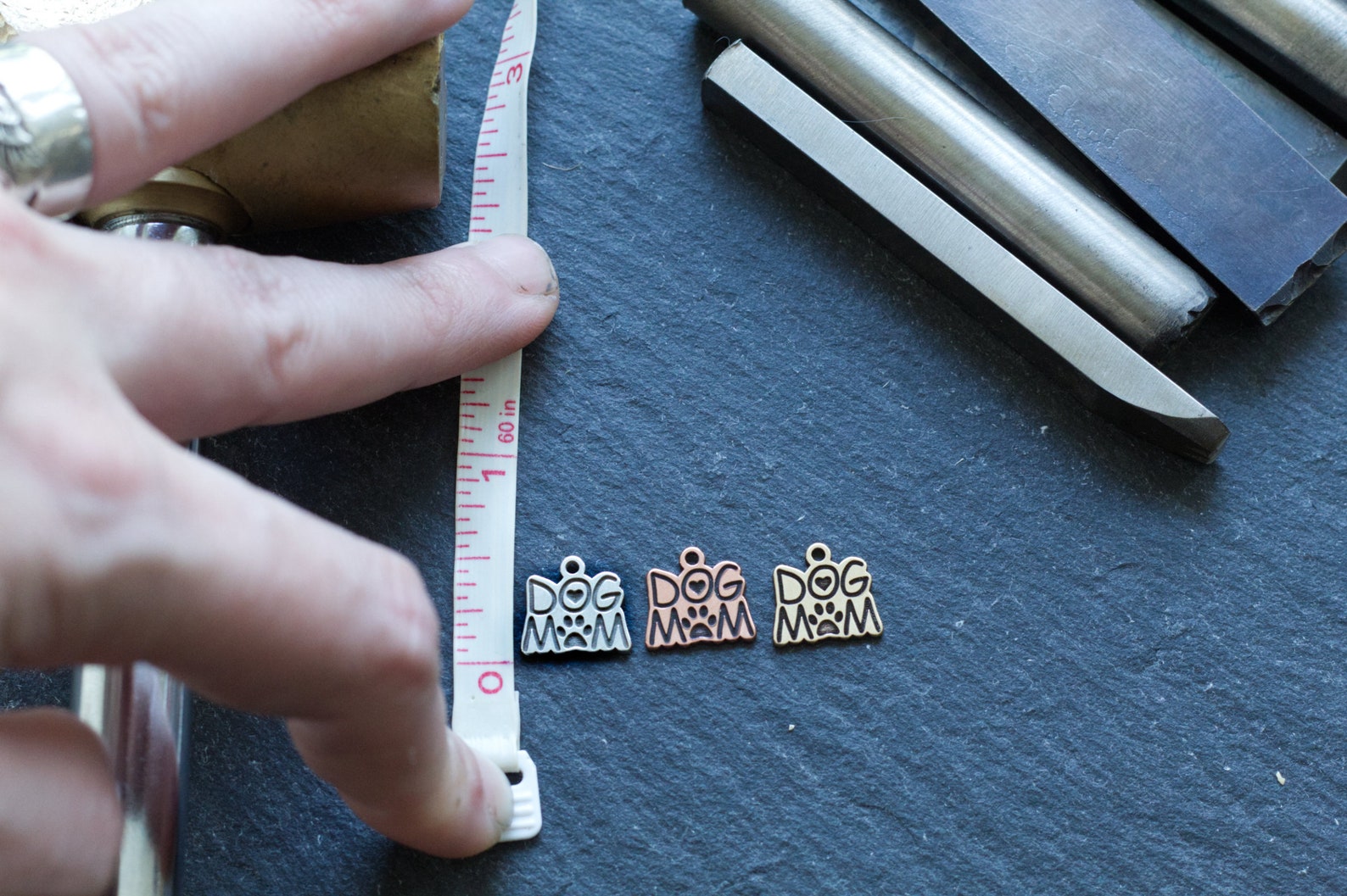 Dog Mom Charm - Charms for Jewelry Making - Embellishment - Sterling ...