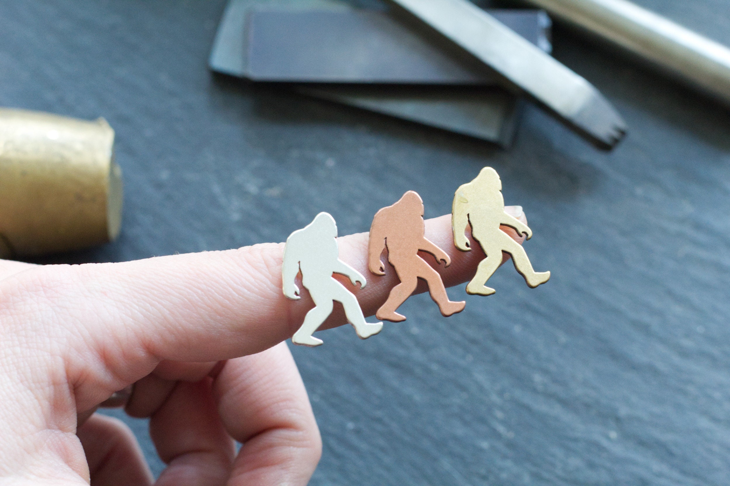 Sasquatch Mythical Creature, Forest Legend Embellishment Charm ...