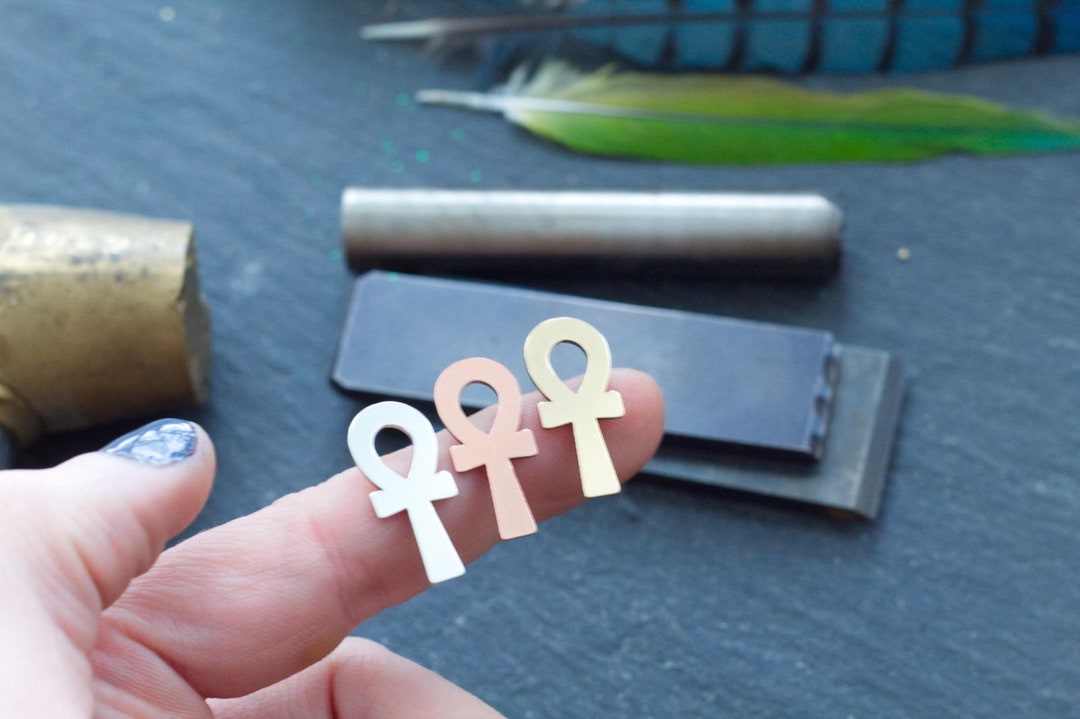 Egyptian Ankh Metal Stamping Blank - Metal Blanks for Soldering ...