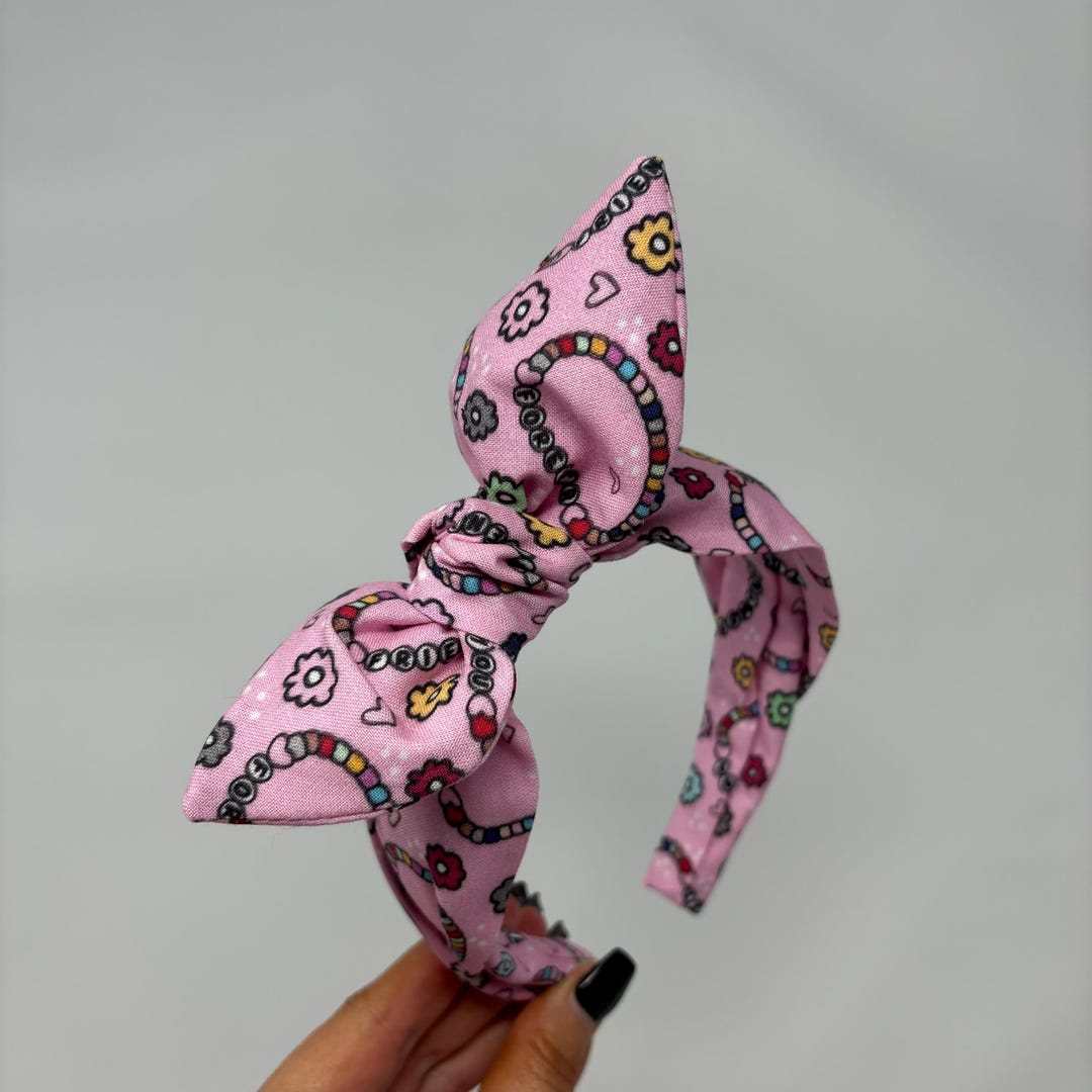 Shake It off Bow Band Friendship Bracelet Headband - Etsy