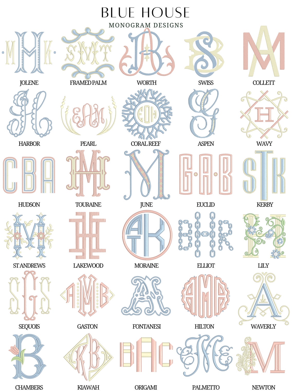 Scallop Edge Monogrammed Shower Curtain Bright Blue or - Etsy