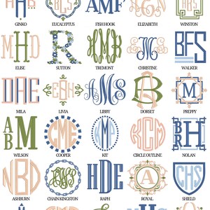 Monogrammed Face Towels Scallop Embroidered Edge, Thick Cotton Terry ...