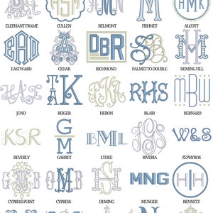 Monogrammed Face Towels Scallop Embroidered Edge, Thick Cotton Terry ...