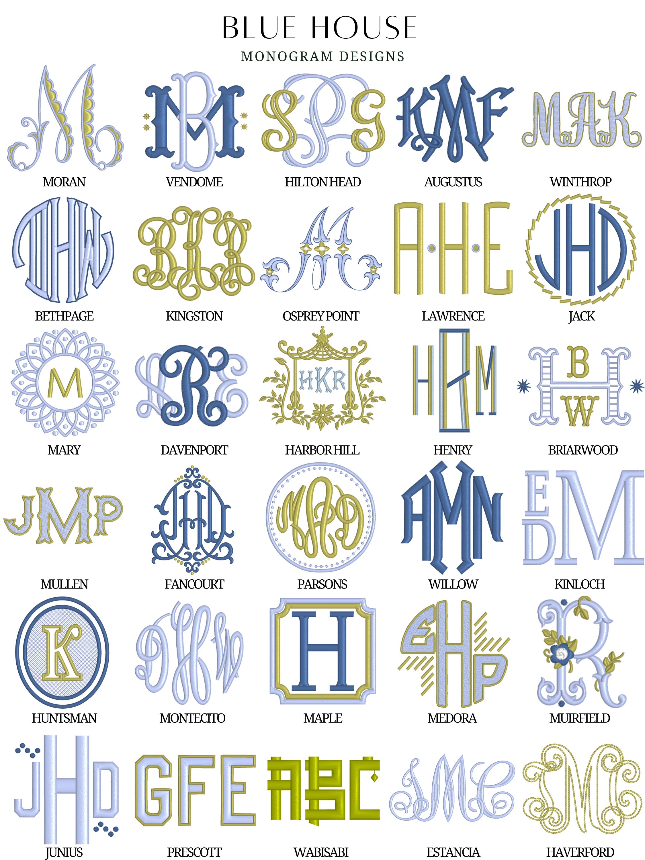 Monogrammed Linen Napkins With Color Hemstitching Set of 6 - Etsy