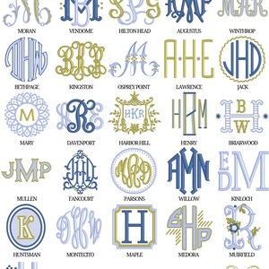 Scallop Edge, Monogrammed Shower Curtain, Bright Blue or Custom Color ...