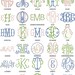Monogrammed Face Towels Scallop Embroidered Edge, Thick Cotton Terry ...