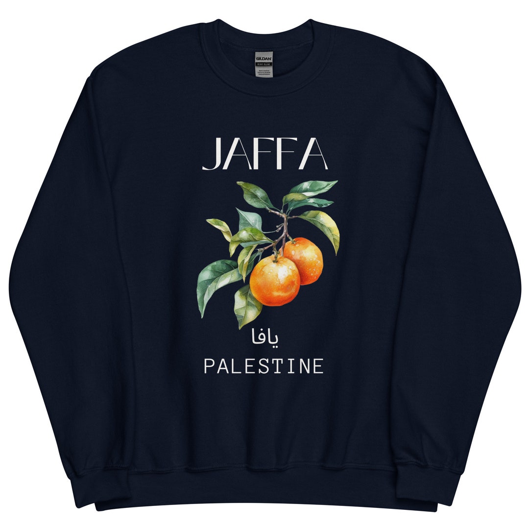 Jaffa Palestine Sweater, Yaffa Oranges Palestine Sweater, Adult Unisex ...