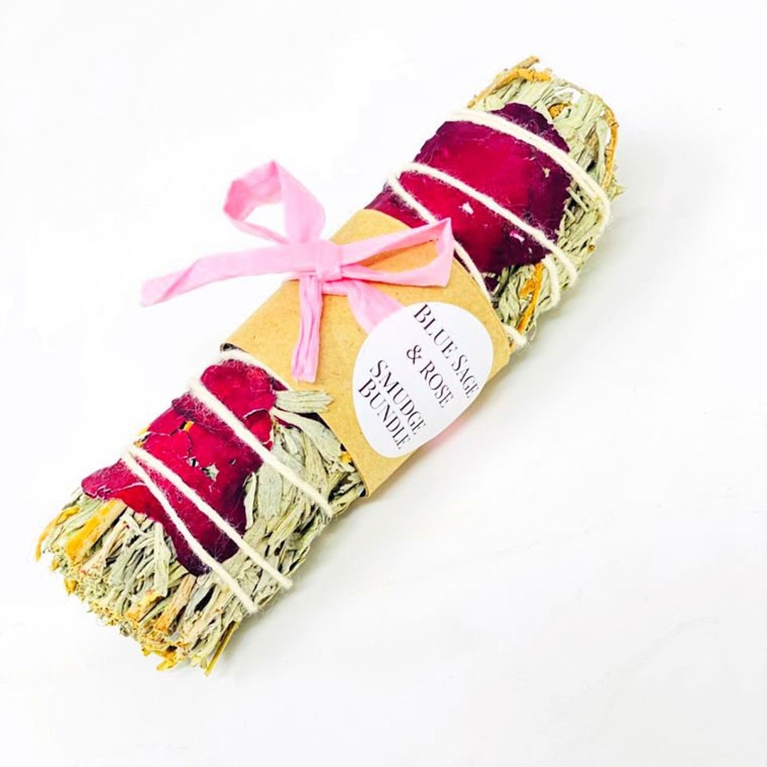 Paquets de sauge avec rose ou lavande - Etsy France