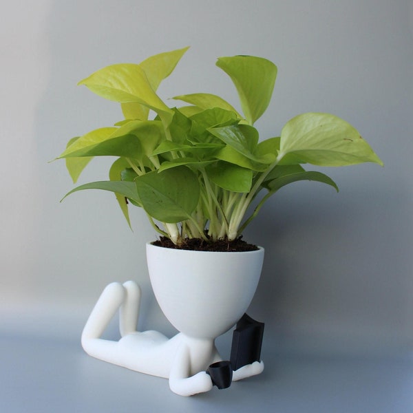 3d Printed People Planter - Etsy