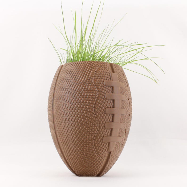 American Football Planter Pot 3D Printed - Plant Pot for Indoor Plants ...