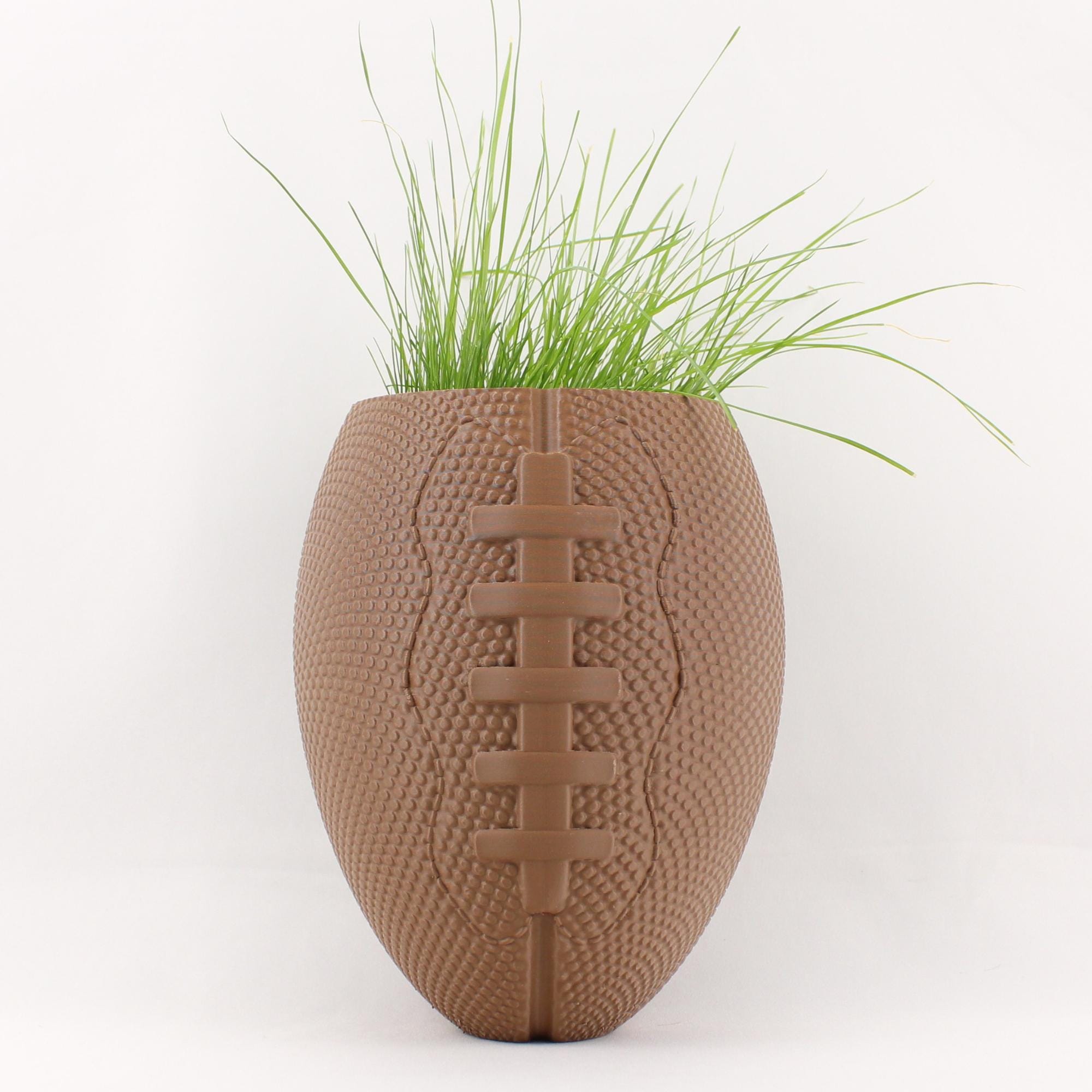 American Football Planter Pot 3D Printed - Plant Pot for Indoor Plants ...