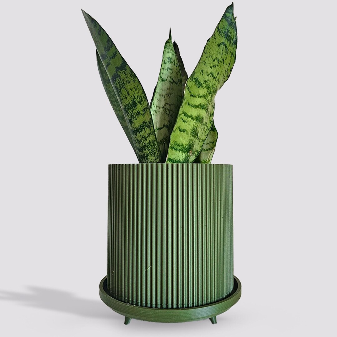 3D Printed Planter Pot With Legs: Modern Indoor Garden Decor - Etsy