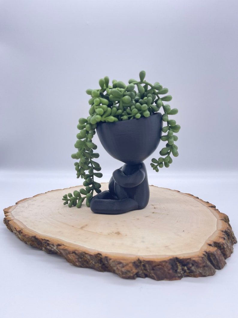People Planter Pregnant Pots With Drainage Embrace - Etsy
