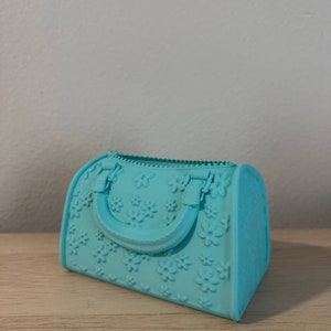 3D Printed Purse Vase, Flower Vase, Handbag Planter, Purse Flower Vase ...