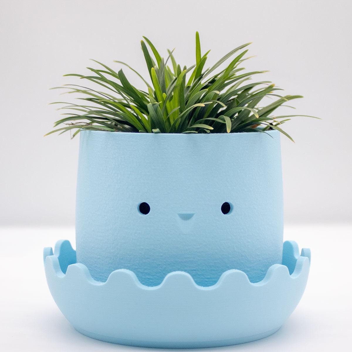 3D Printed Planter - Crying Pots for Indoor and Outdoor Plants - Happy ...
