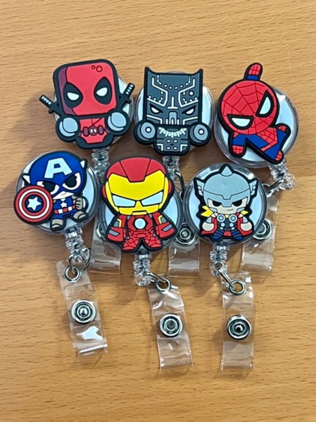 Enchanted Reels: Disney, Marvel, and More Retractable Badge Reels & ID ...