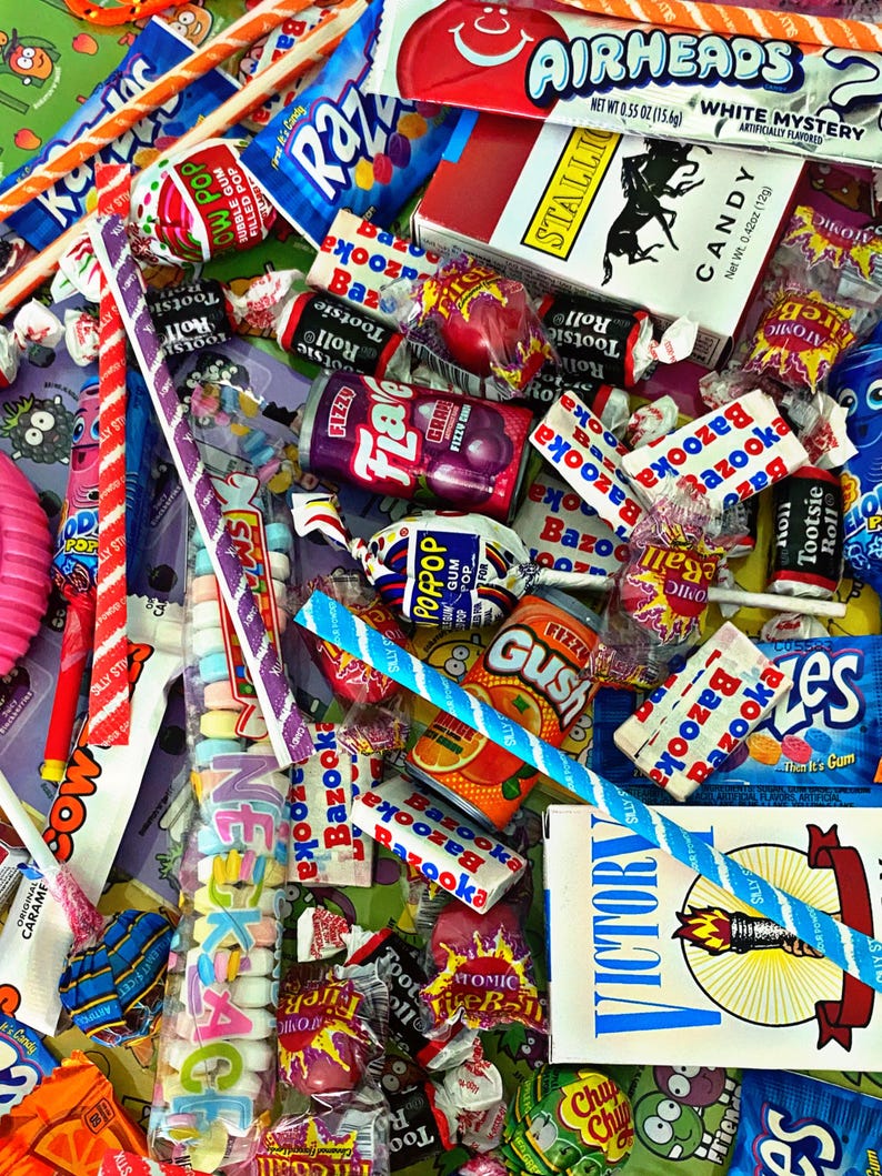 80s Nostalgia Candy Box - Relive Your 80's Childhood - 80s Nostalgia ...
