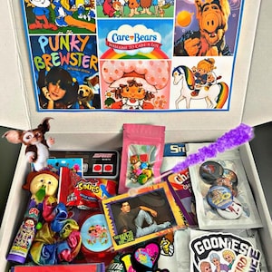 Totally 80s Nostalgia Box, Large Size -80s Nostalgic Toys 80’s Candy ...