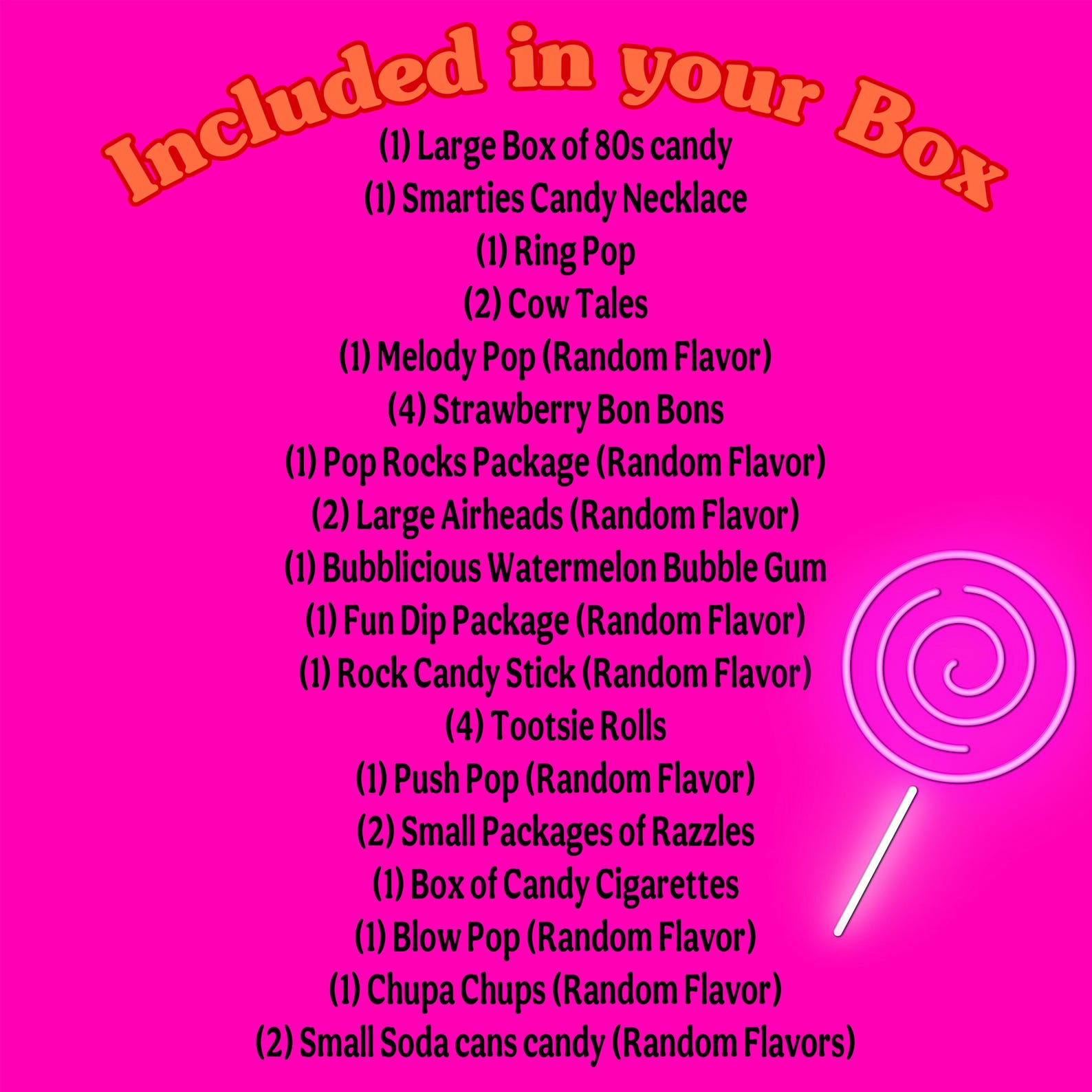 80s Nostalgia Candy Box - Relive Your 80's Childhood - 80s Nostalgia ...