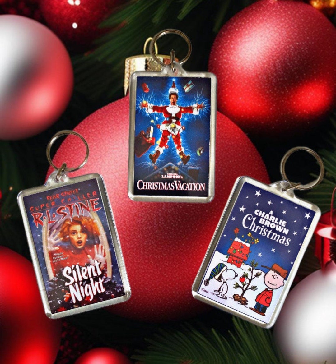 90s Keychains, Double-sided Keychains, Christmas Movies, Stocking ...