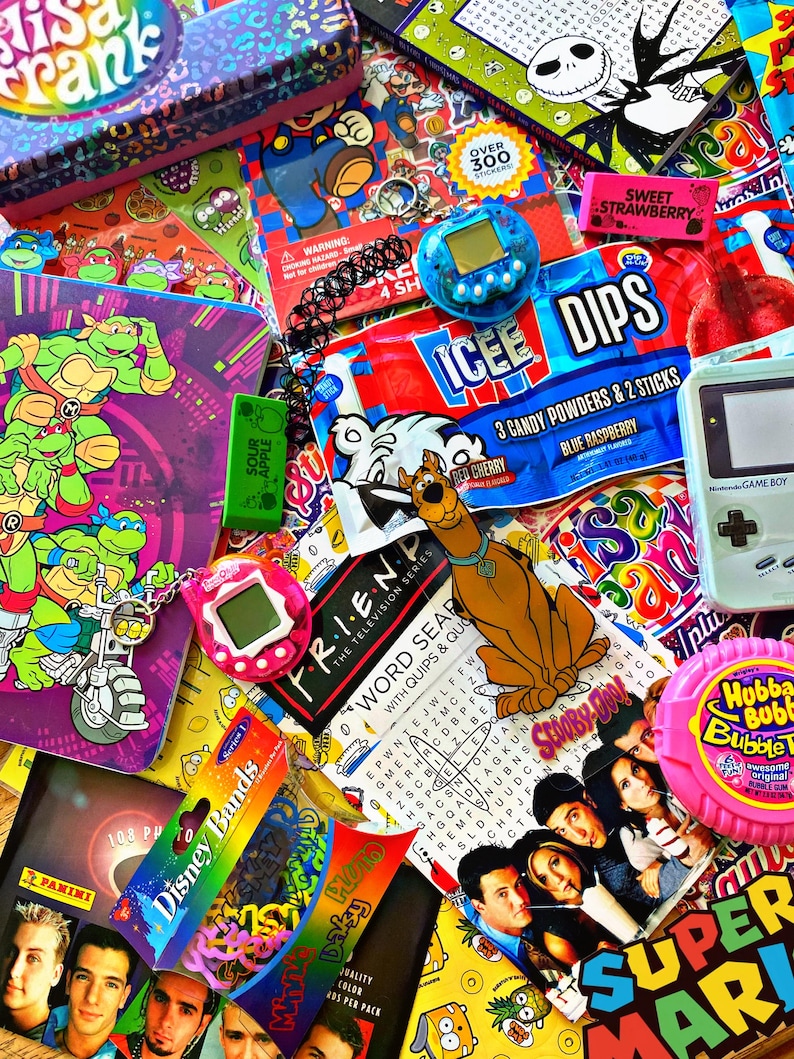 90's Girl Nostalgia Box, Large Size, Nostalgic Gift, 90s Gifts, Vintage ...