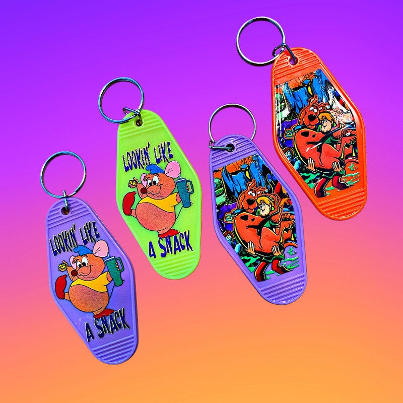 Cartoon Keychain - Etsy