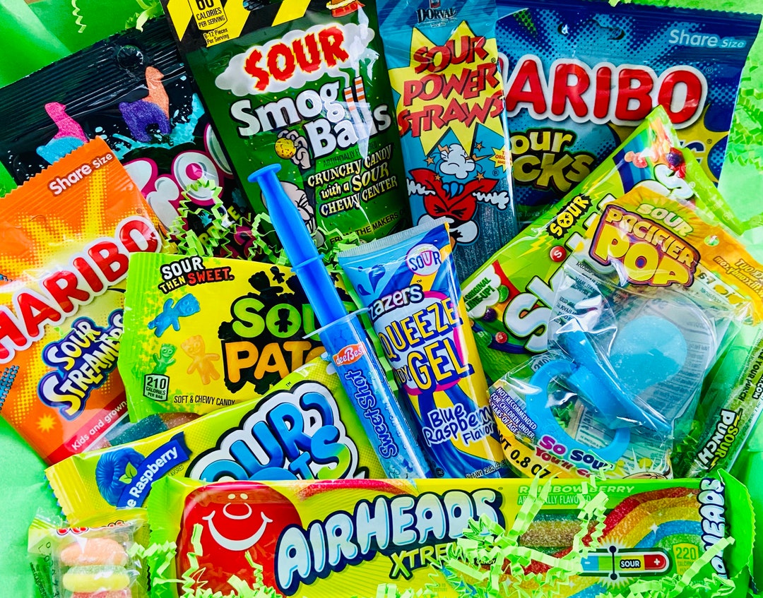 SOUR Punch Box! Candy Box, Sour Candy, Gift, Birthday Boxes, Gifts for ...