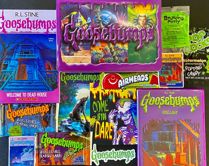 Goosebumps Mystery Tin 90s Box Vintage Toys Goosebumps - Etsy