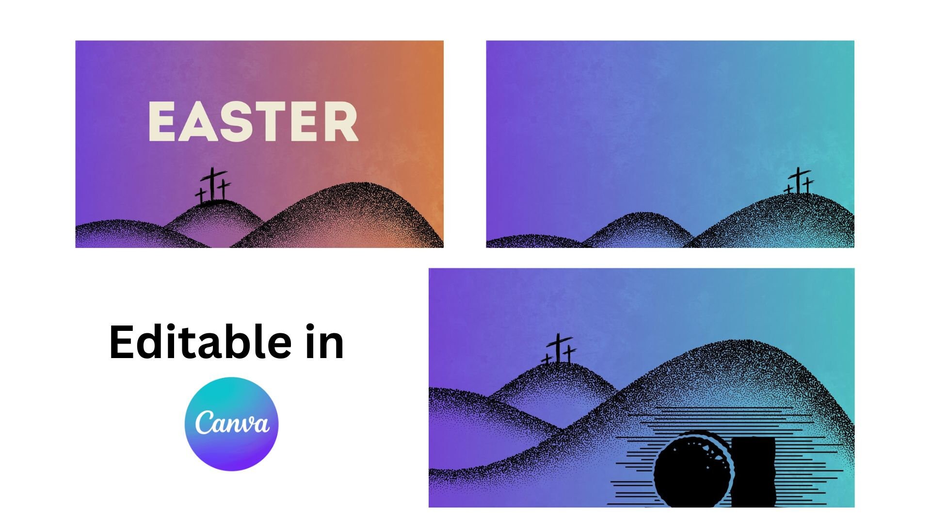 Easter Sunday Slides, Church Slides 1920x1080, Resurrection Sunday ...