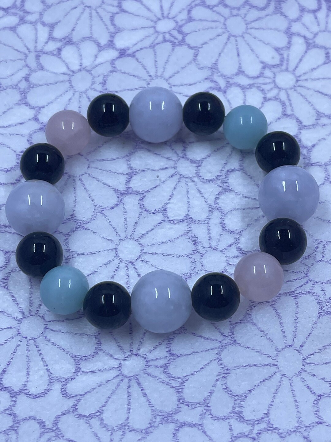 Icy Translucent A Jadeite Jade Lavender Beads Amazonite Blue - Etsy