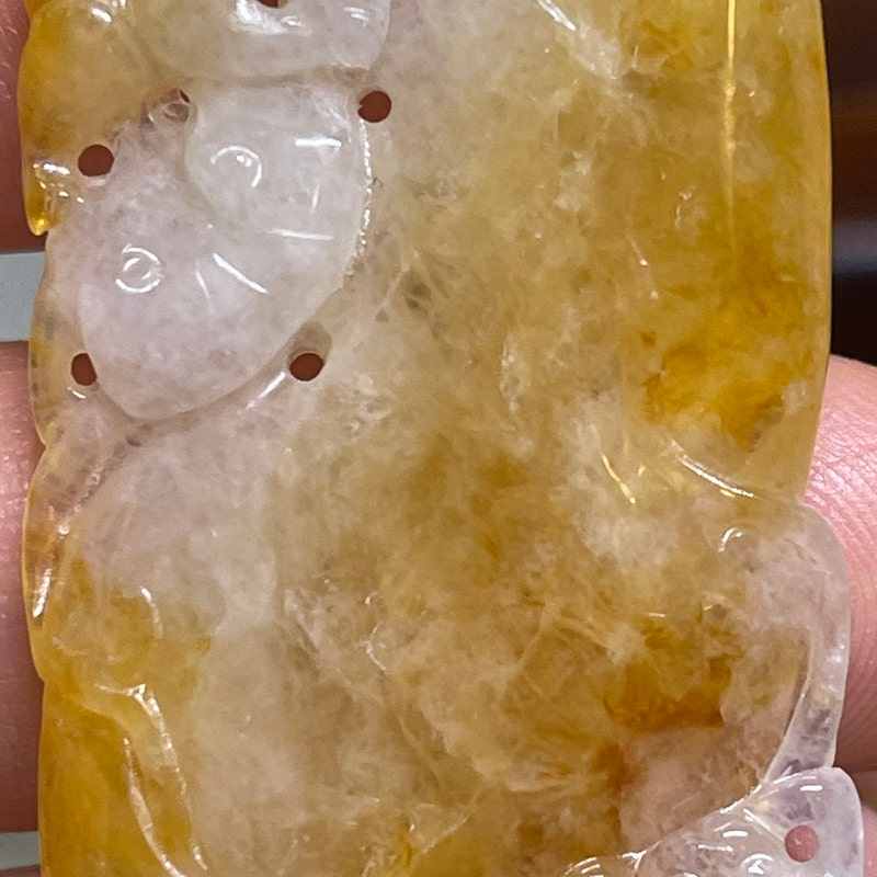 Golden Jade Stone - Etsy