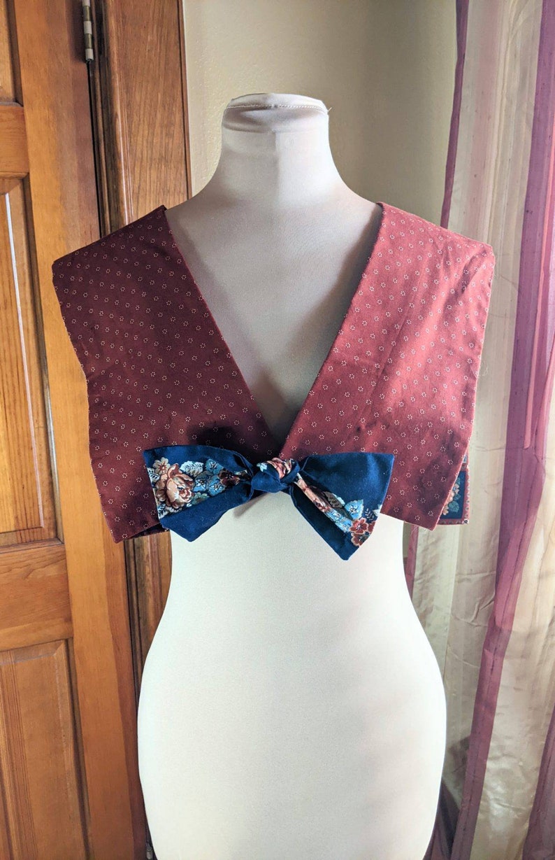 Handmade Cottagecore Collar With Detachable Bow | Etsy