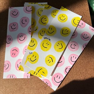 Smiley Face Bookmarks - Etsy
