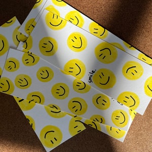 Smiley Face Bookmarks - Etsy