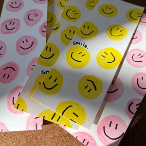 Smiley Face Bookmarks - Etsy
