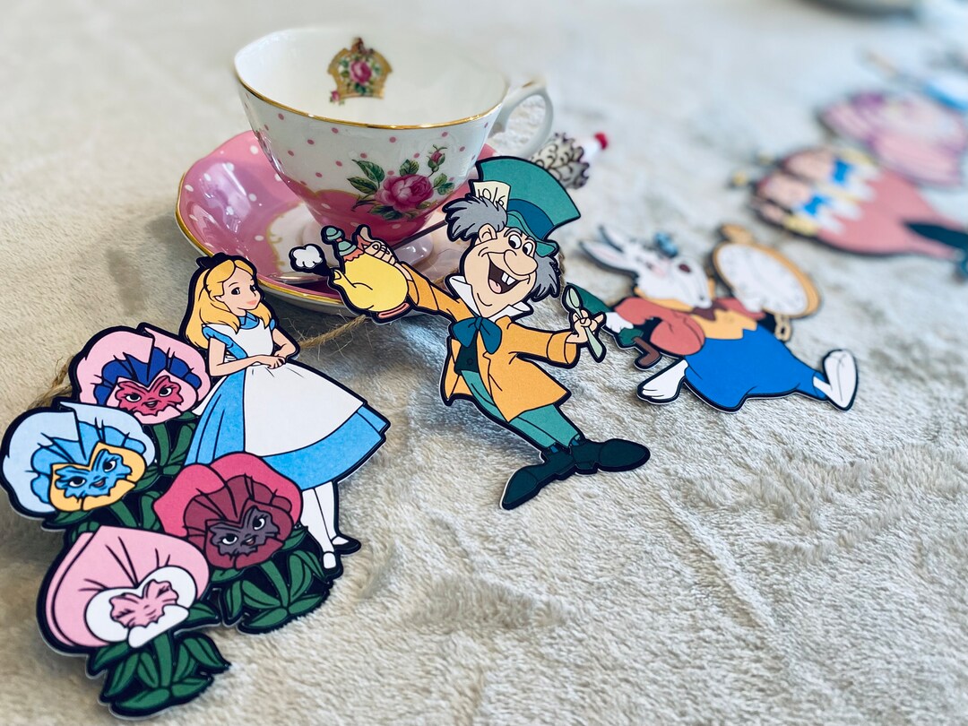 Disney Inspired Alice in Wonderland Banner - Etsy