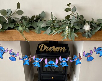 Lilo and Stitch Inspired Party Banner Stitch Birthday Party Stitch ...