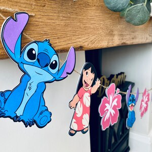 Disney Inspired Stitch Banner. - Etsy