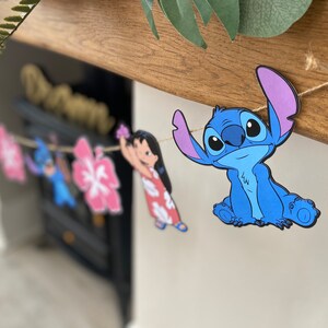 Disney Inspired Stitch Banner. - Etsy