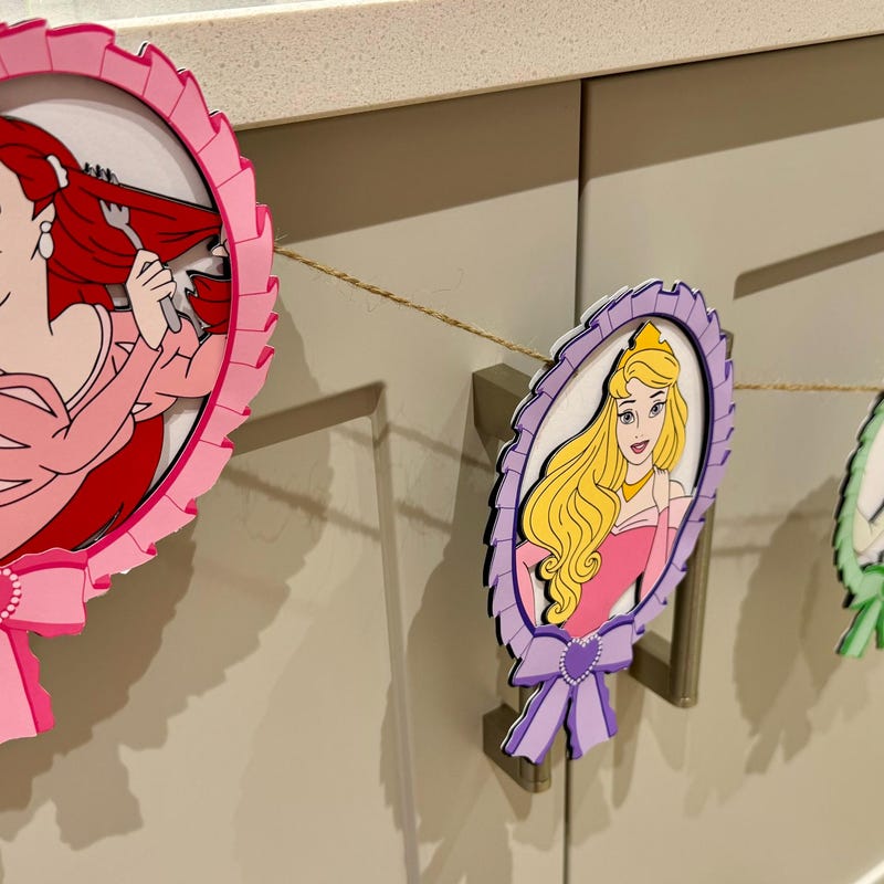 Princess Banners - Etsy