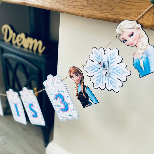 Frozen Banner - Etsy