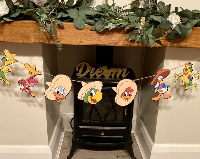 Disney Character Banner-disney Hotel Window Decoration - Etsy