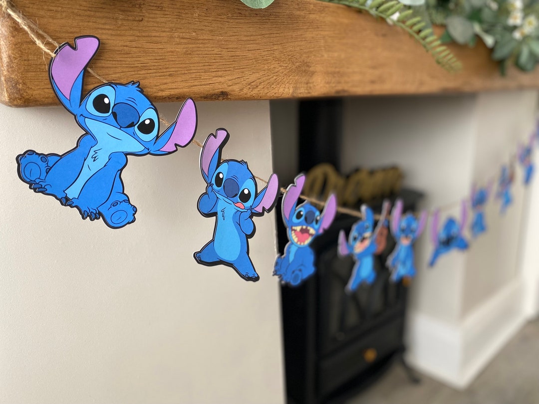 Disney Inspired Stitch Banner. - Etsy