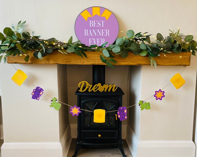 Disney Inspired Tangled Banner - Etsy