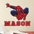 Custom Spiderman Name Wall Decal Superhero Wall Decor for Kids Bedroom ...