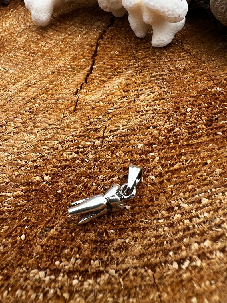 Mexican Sterling Silver Human Tooth Pendant Large - Etsy