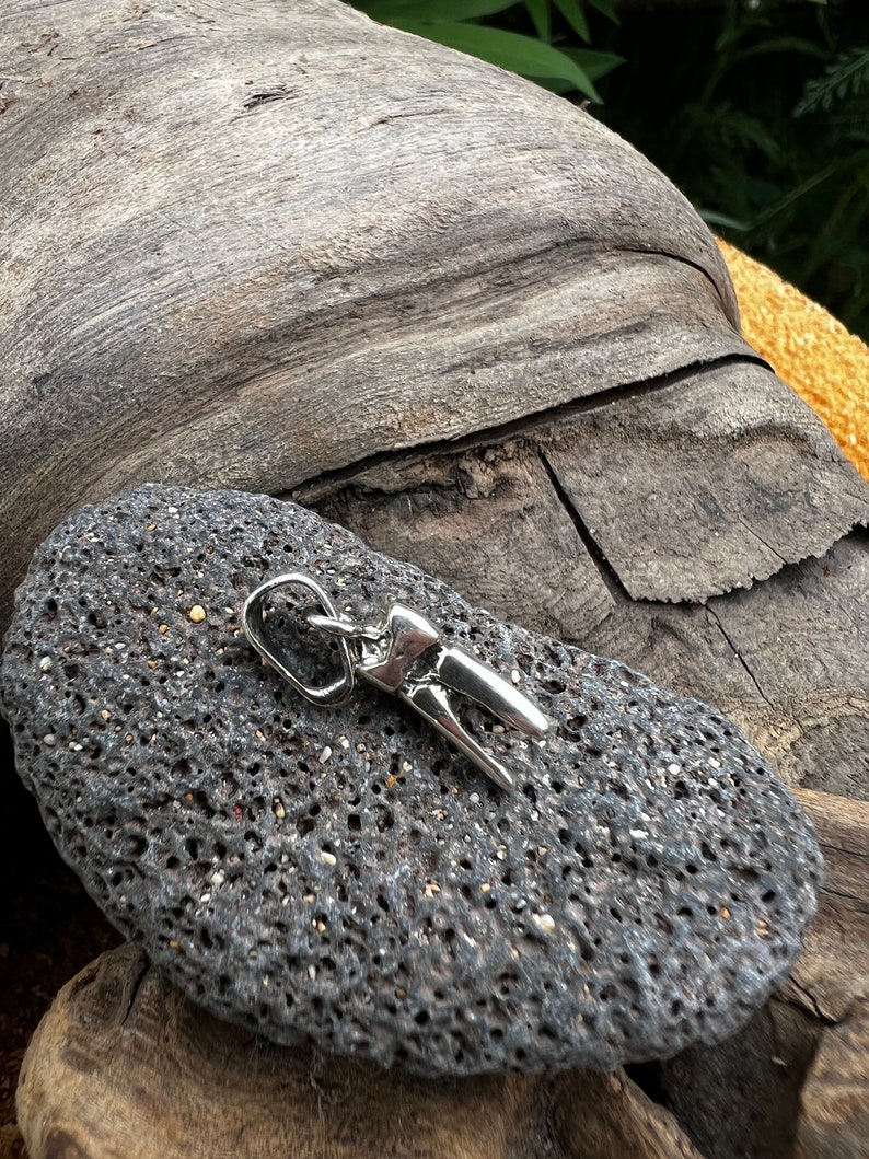 Mexican Sterling Silver Human Tooth Pendant Large - Etsy