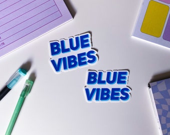 Blue Vsco Sticker - Etsy