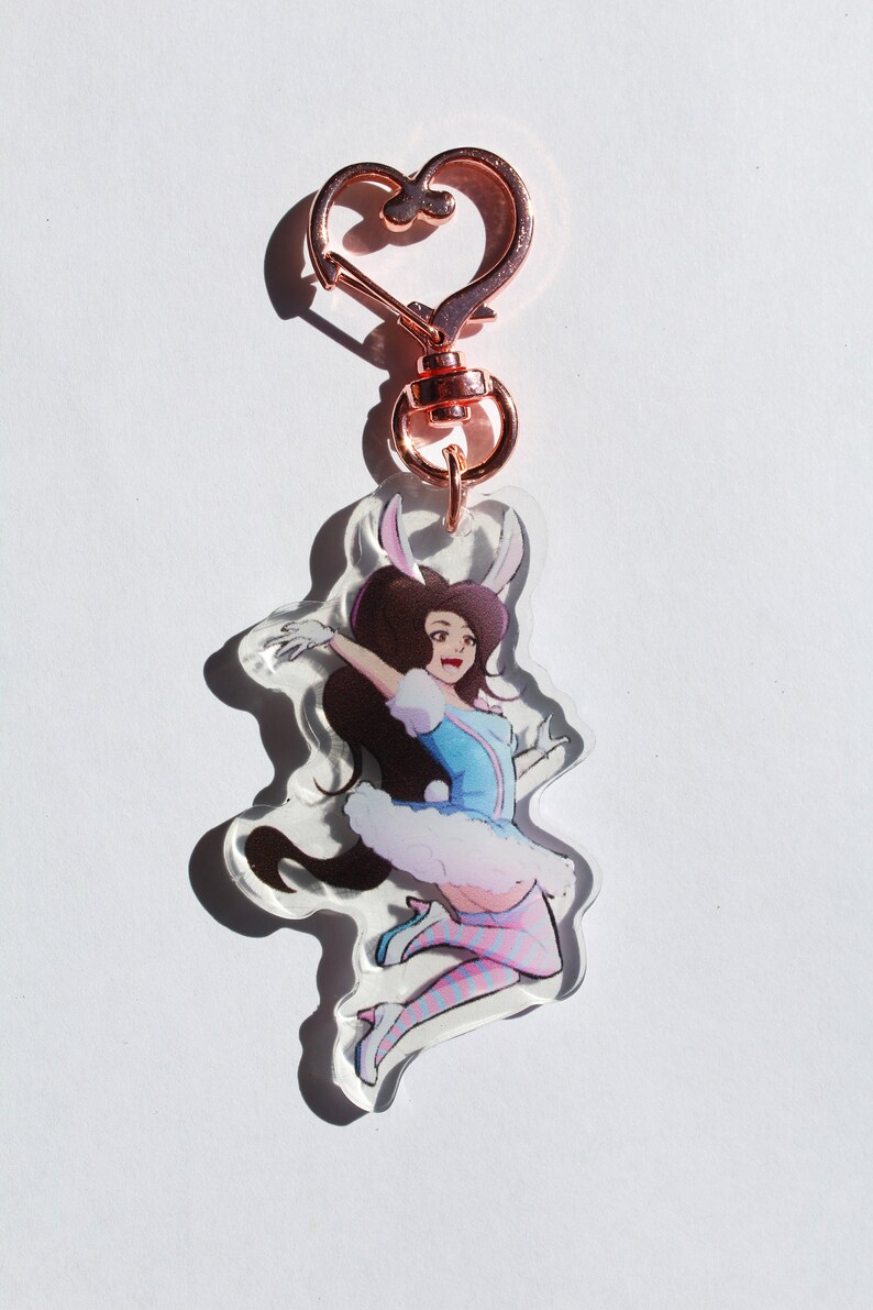 Cute Acrylic Keychains wholesome Girlfriend ASMR orc - Etsy