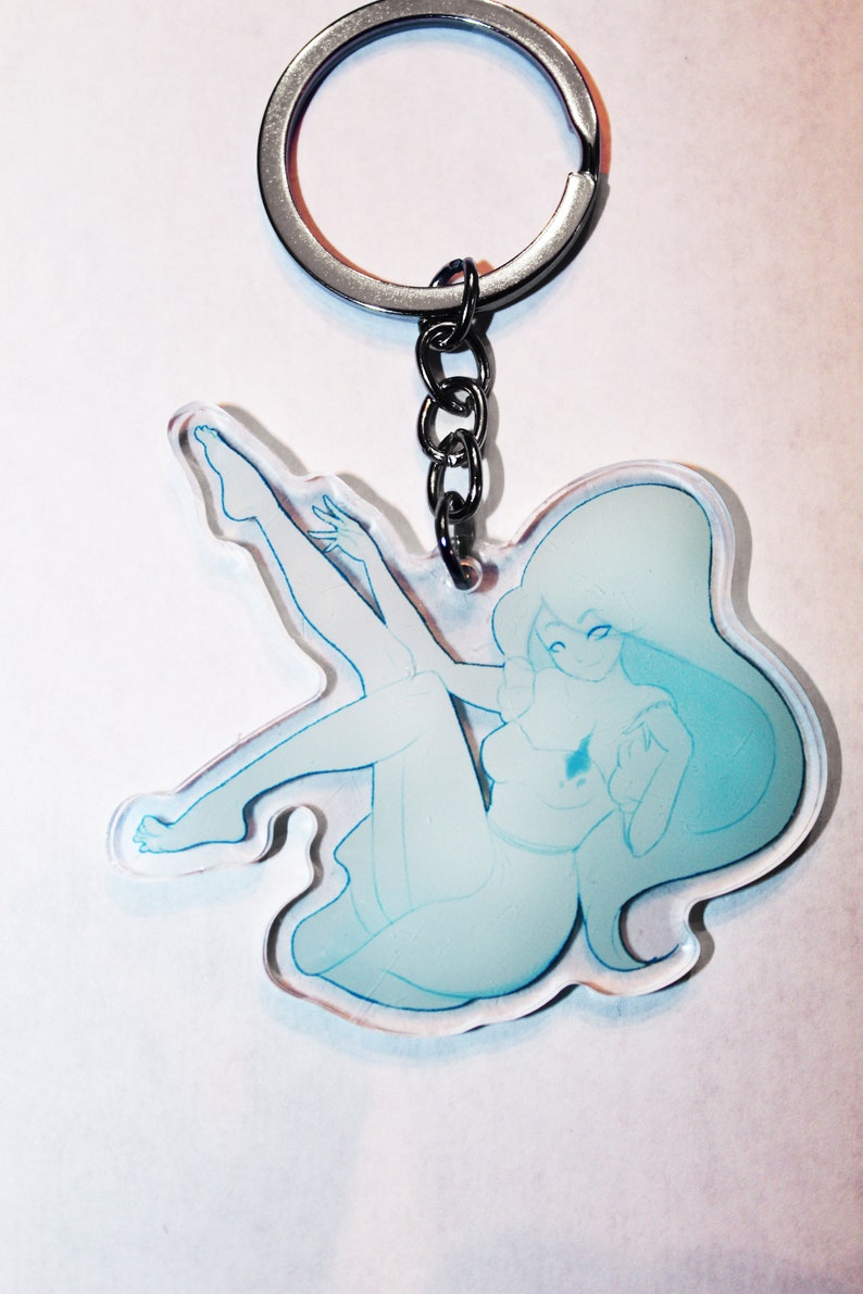 Cute Acrylic Keychains wholesome Girlfriend ASMR orc - Etsy